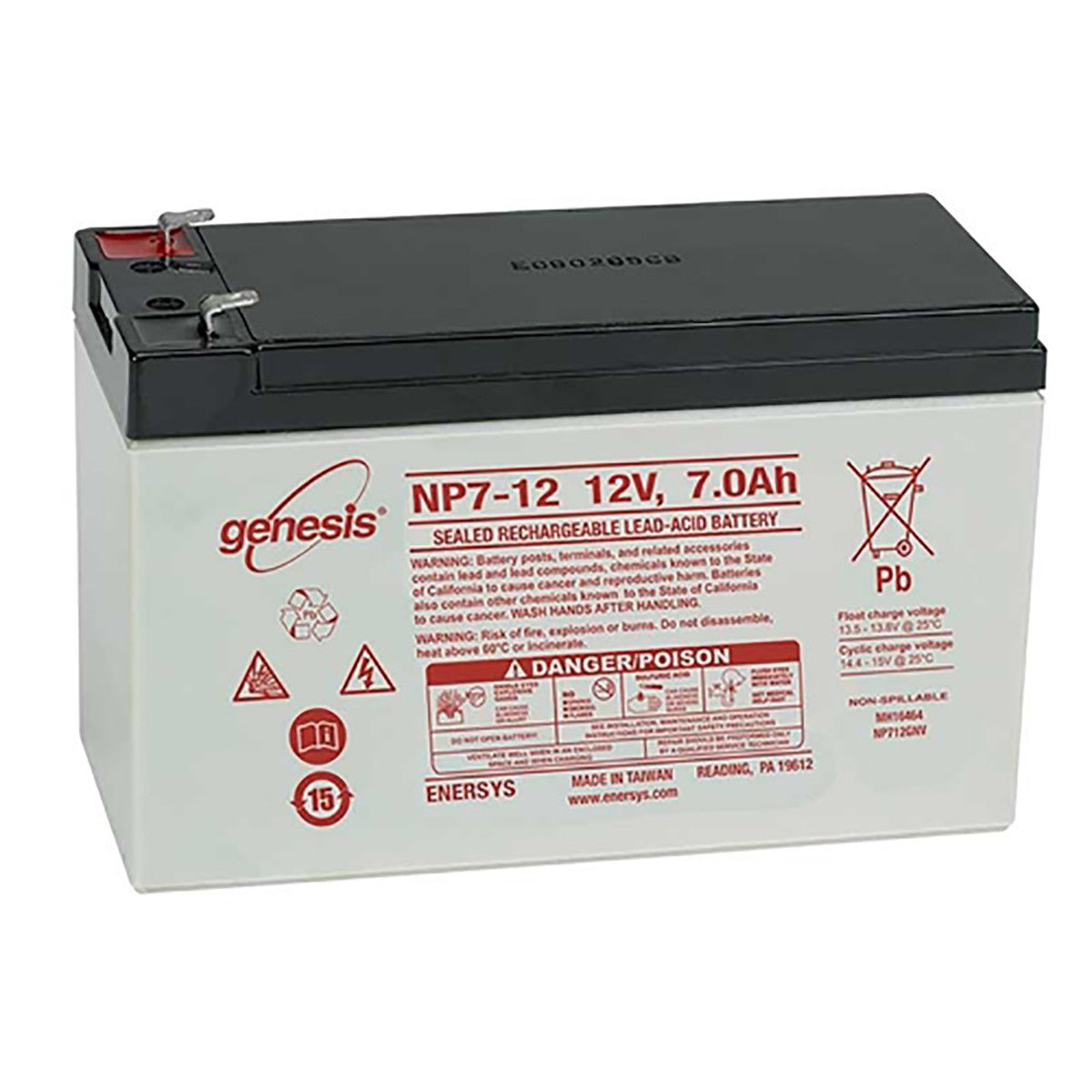Simplicty Plus, Surehands 1620 & 2600 Battery, 12V/7.0AH – BBM Battery