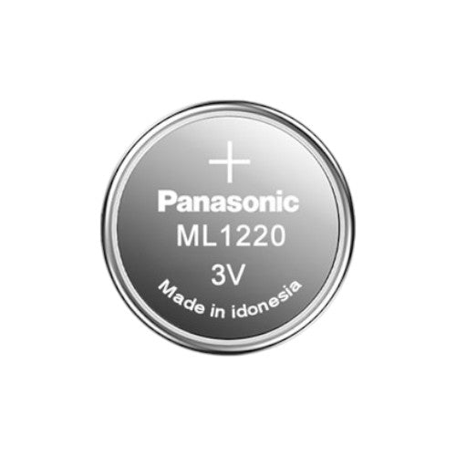 Panasonic ML1220 Rechargeable Lithium Battery, 3V Coin Cell – BBM Battery