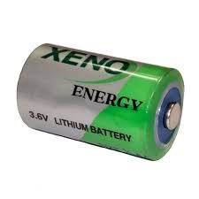 Xeno XL-050F, 3.6V/1200mAh 1/2AA Lithium Battery – BBM Battery
