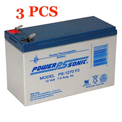 Ablerex MP1000 UPS Replacement Batteries, 36V, set of 3 bbmbattery ...