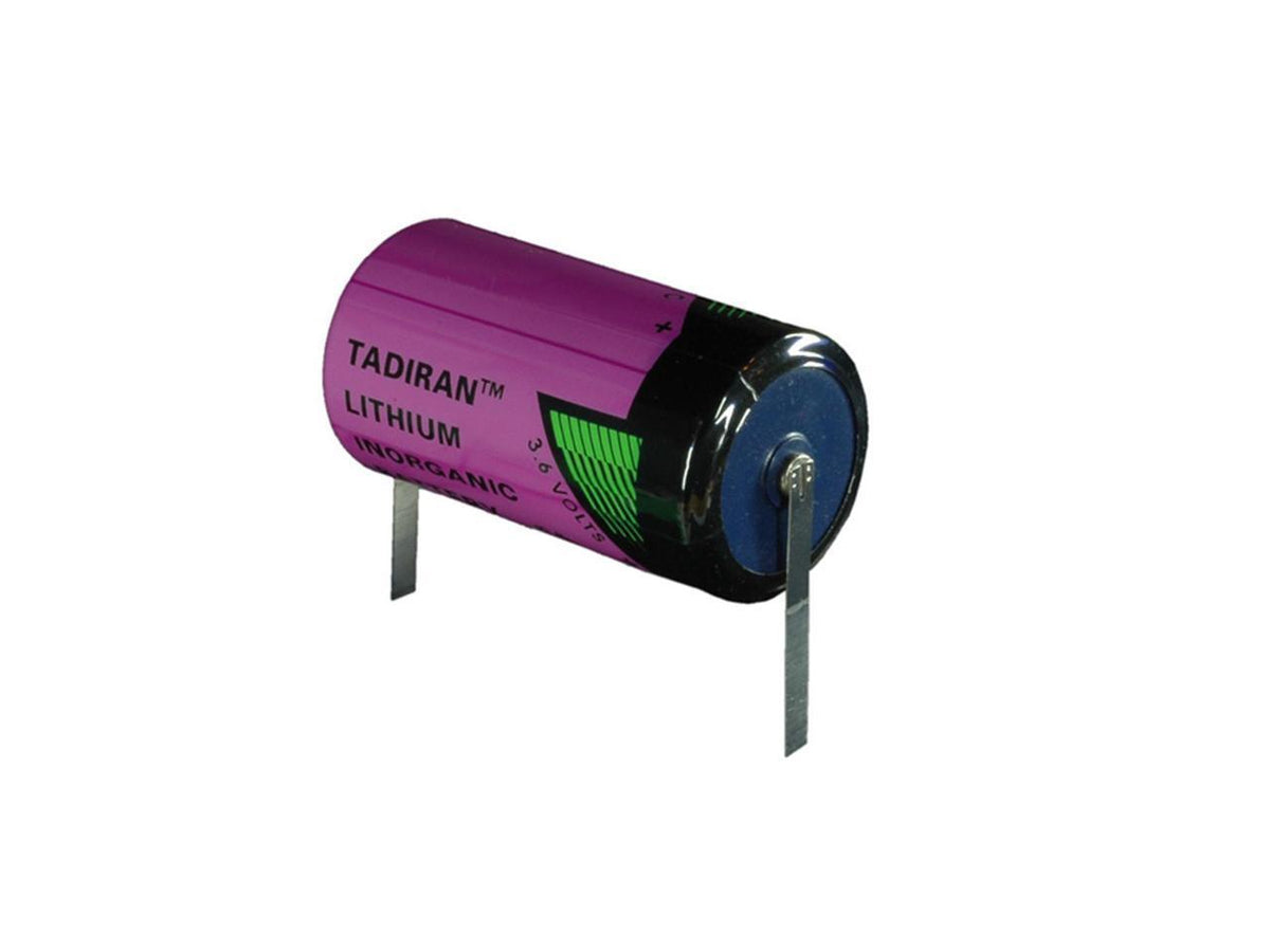 Tadiran TL-5930/T - 3.6V D Size Lithium Battery with tabs bbmbattery ...